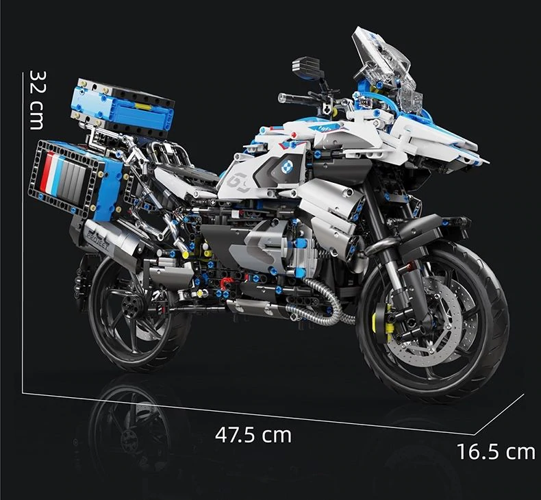 TGL BMW R1250 GS Motorcycle (T4022) 2369 Pieces, 1:5 Scale| DIY Club