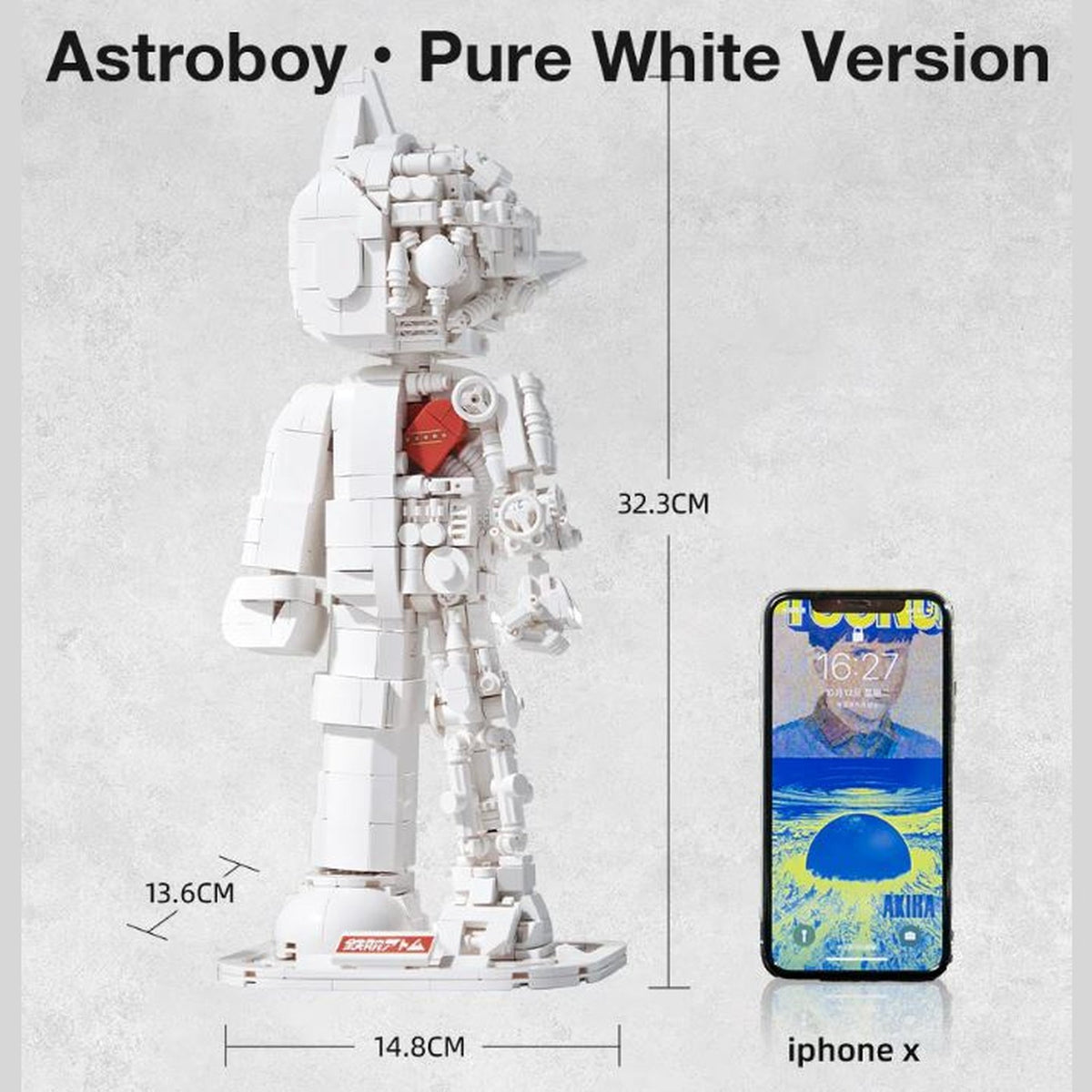 Pantasy Building Block, Astro Boy Series, Astro Boy Pure White Version ...